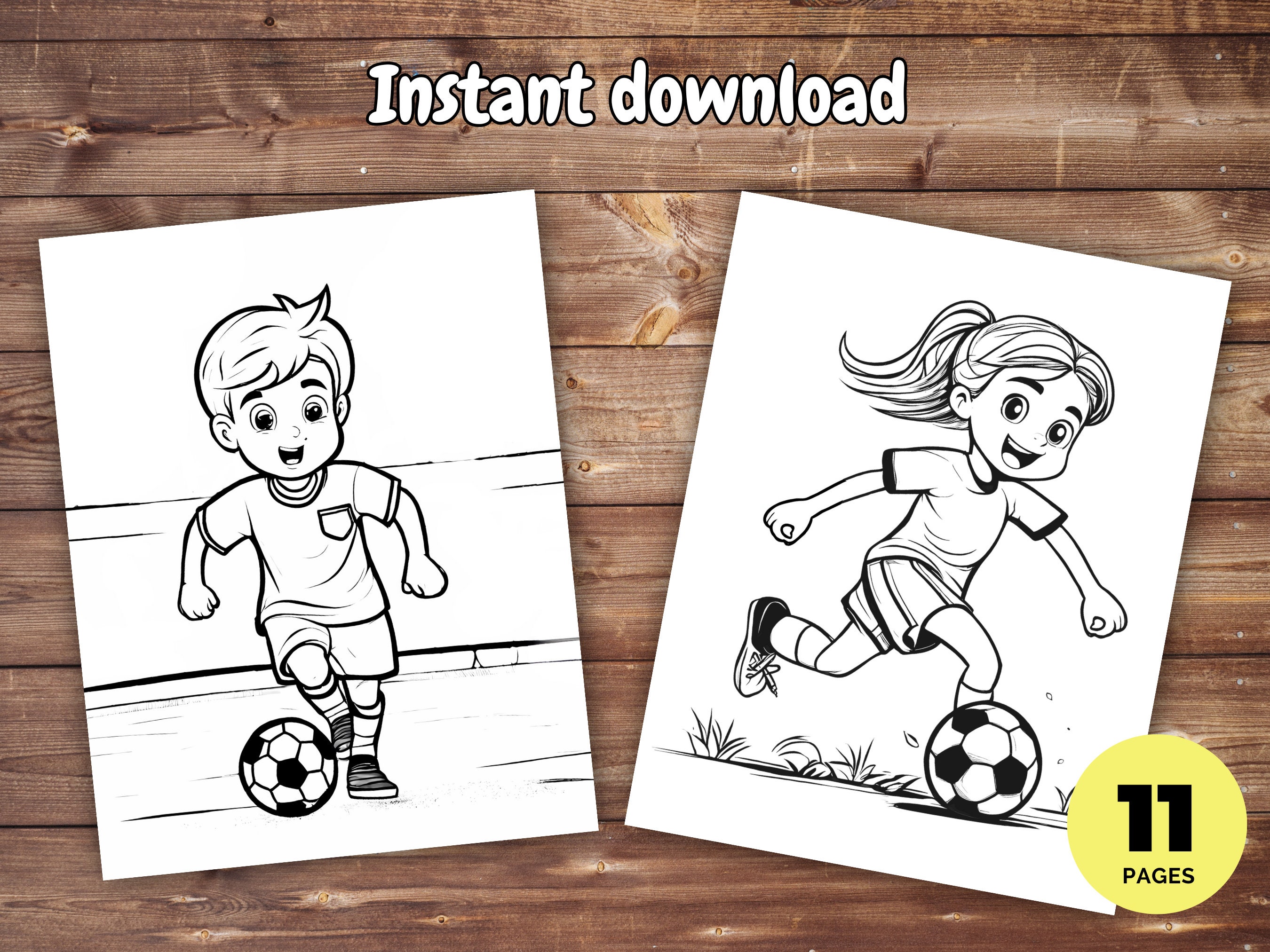 Kid Football Coloring Pages Printable, Football Coloring Pages, Soccer ...