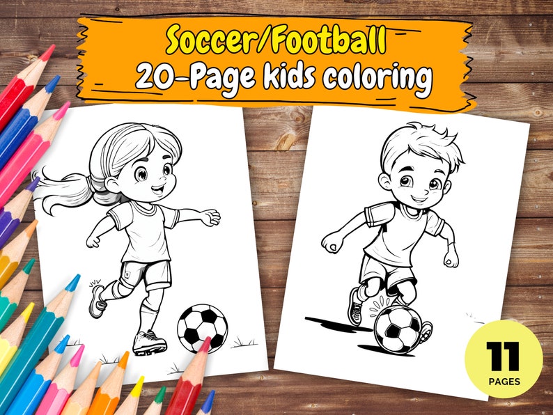 Kid Football Coloring Pages Printable, Football Coloring Pages, Soccer ...