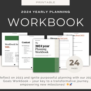 2024 Goals Workbook: Reflect on 2023 and Navigate Your New Year With ...