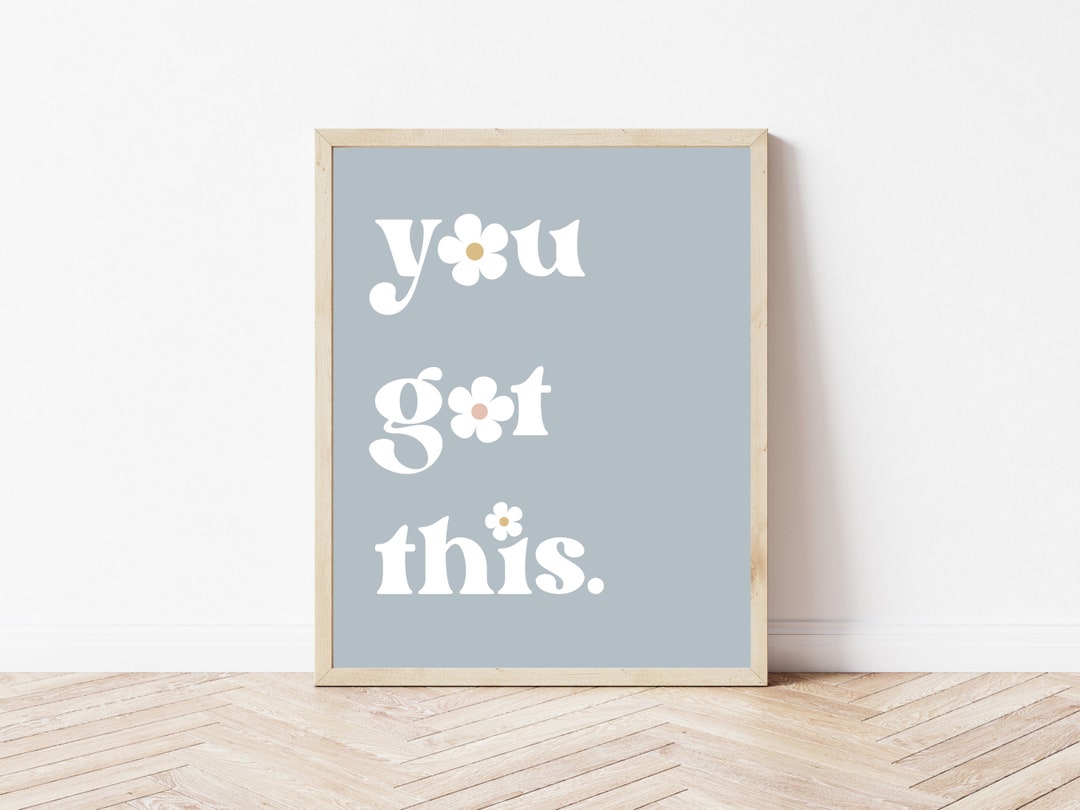 You Got This Printable Poster: Speech Therapy Classroom Decor (digital ...