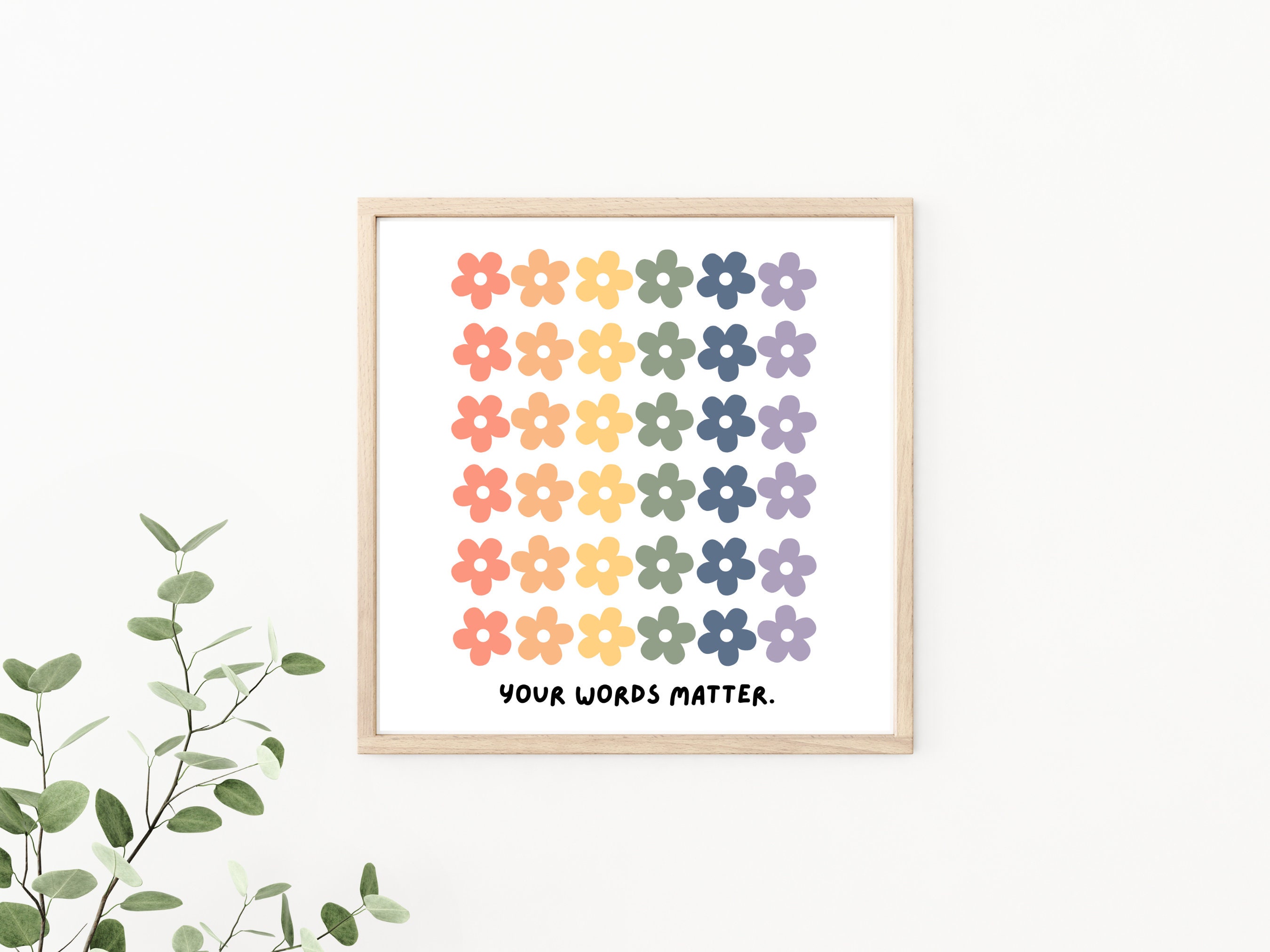 Speech Therapy Wall Art, Digital Download, Classroom Printable Poster ...