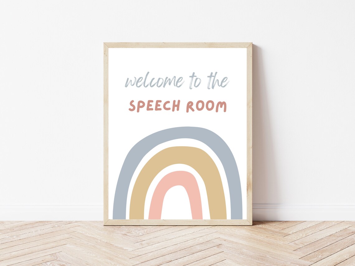 Speech Therapy Art, Digital Download, Classroom Printable Poster ...