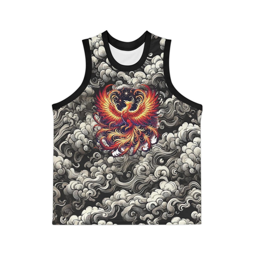 Female Phoenix Volcanic Basketball Jersey, Women's Sports Top ...