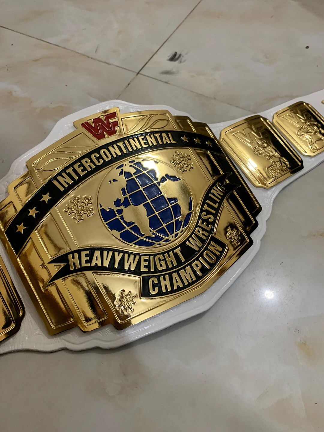 Classic Ic intercontinental Red Logo Heavyweight Championship Belt, 4mm ...