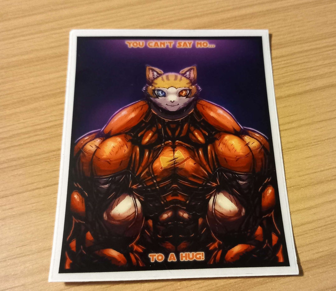 Strong Hug Clear Decal Sticker - Etsy