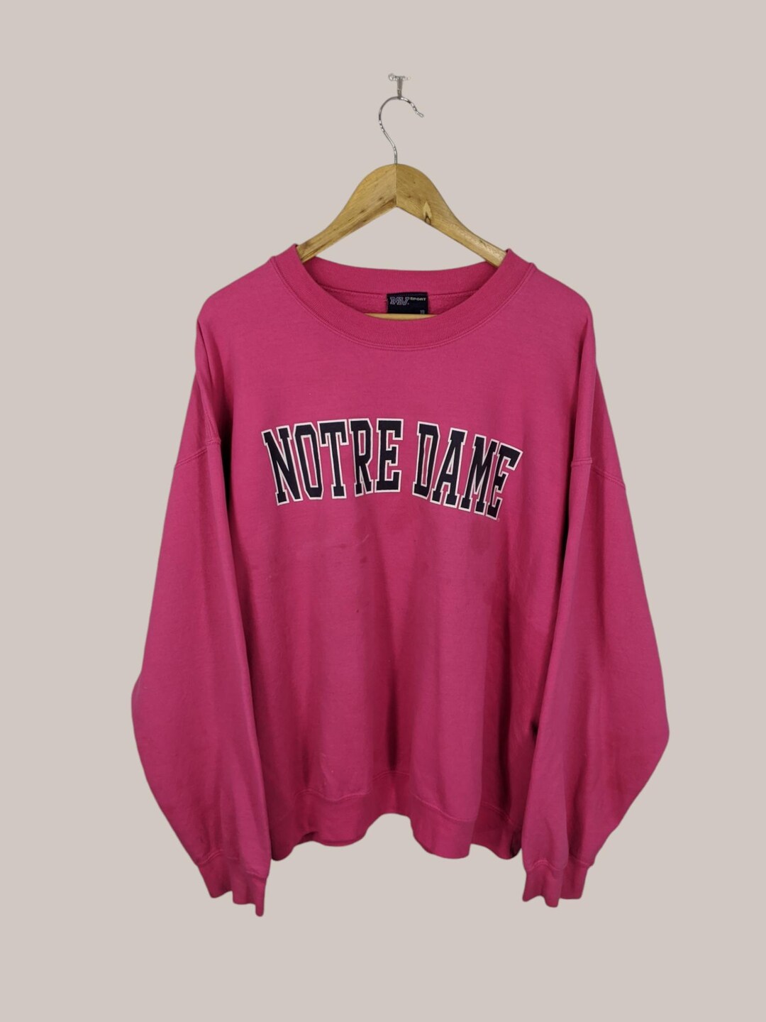 Vintage University of Notre Dame Sweatshirt Notre Dame Crewneck Notre ...
