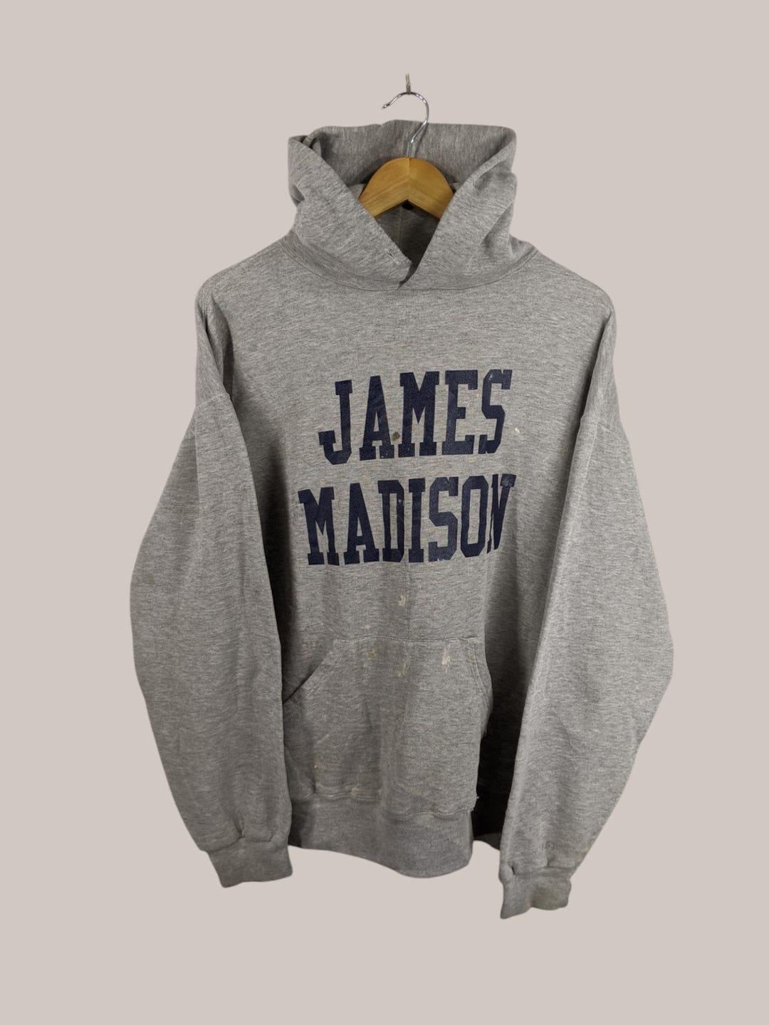 Vintage Distressed 90s Vintage James Madison University Hoodie James ...