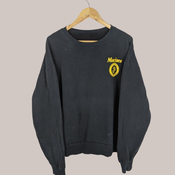 Usmc Sweatshirt - Etsy