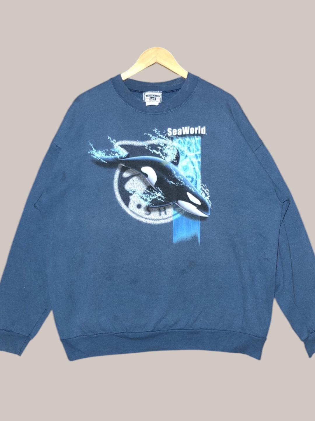 Vintage 90s Distressed Sea World Orca Sweatshirt Sea World Orca Sweater ...