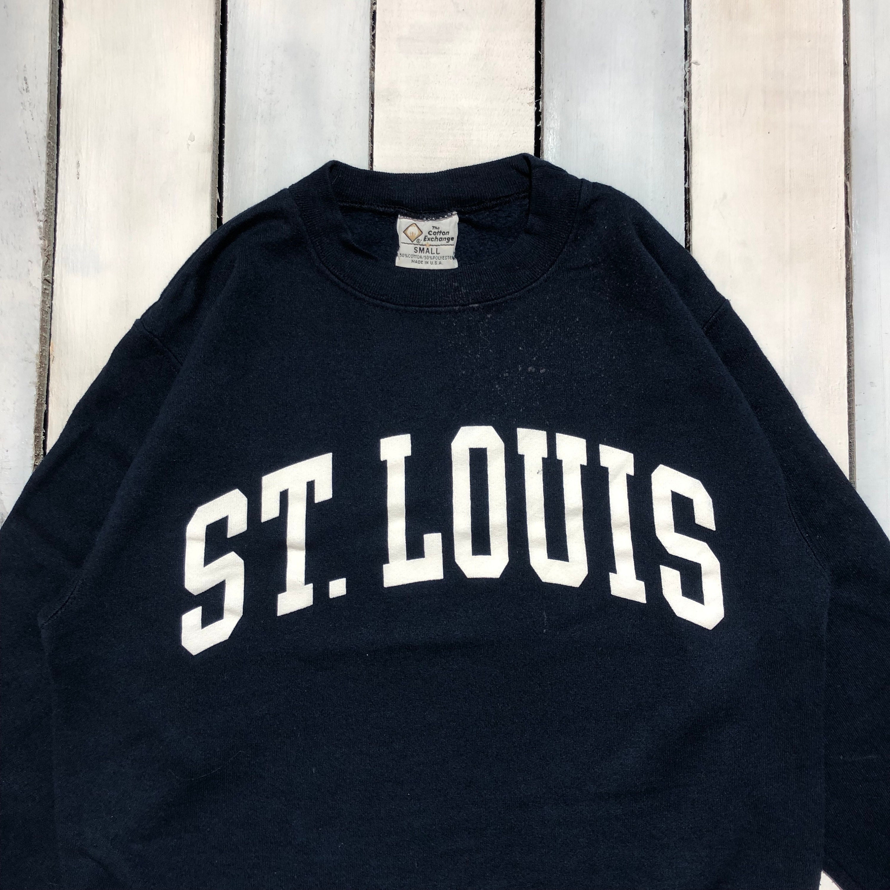 Vintage Saint Louis University Sweatshirt Saint Louis Crewneck Saint ...