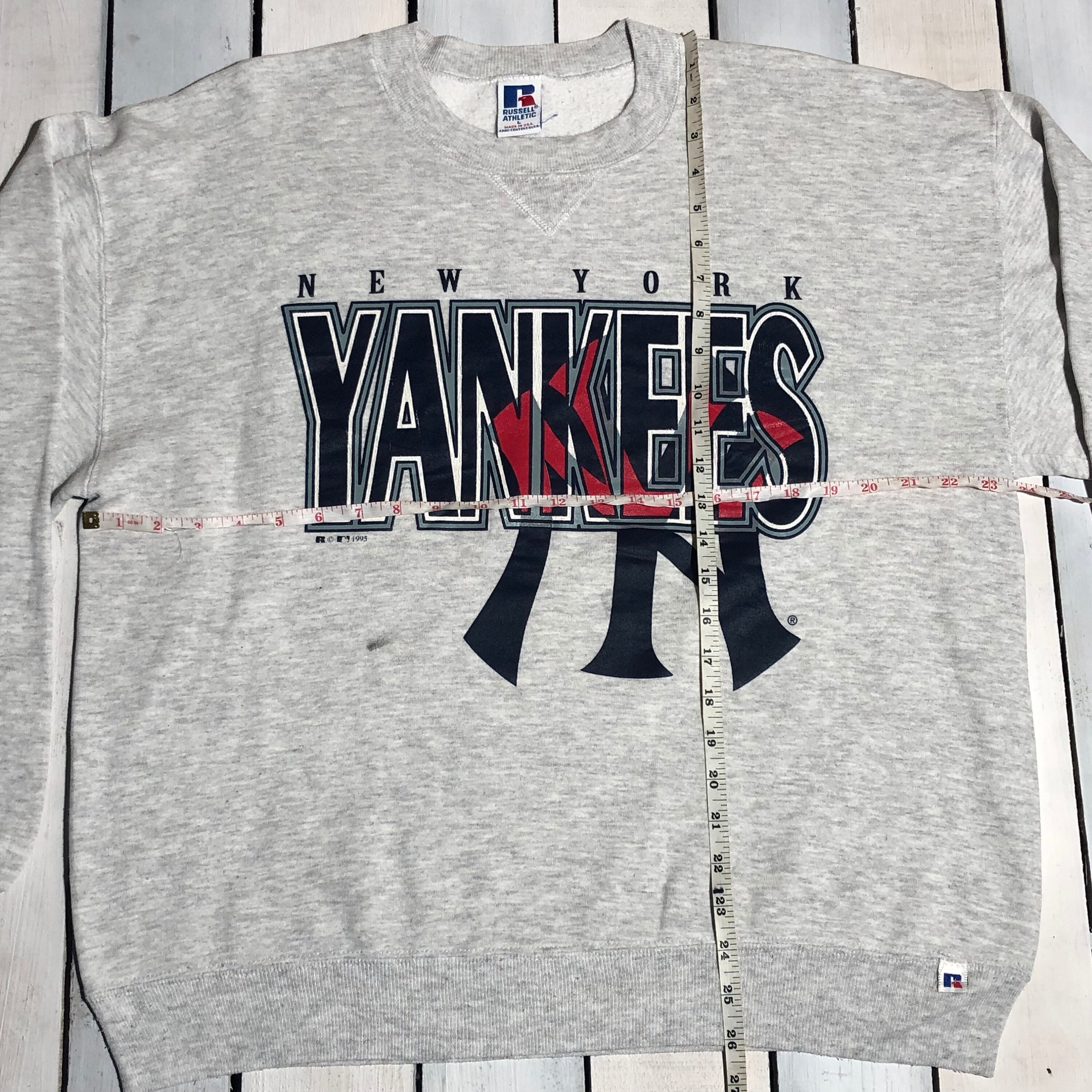 Vintage 90s New York Yankees Baseball Sweatshirt Yankees Crewneck ...