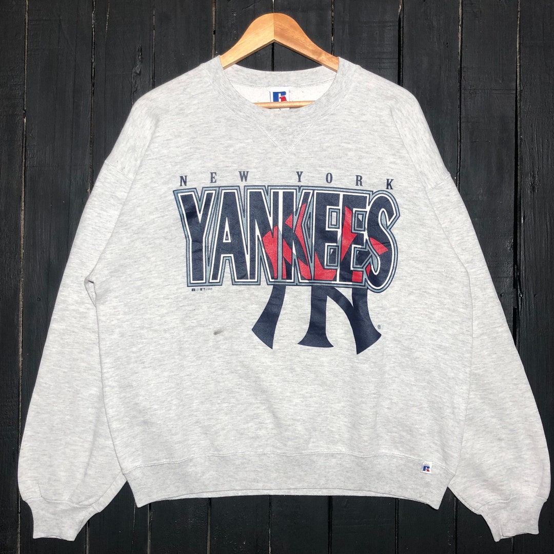 Vintage 90s New York Yankees Baseball Sweatshirt Yankees Crewneck ...