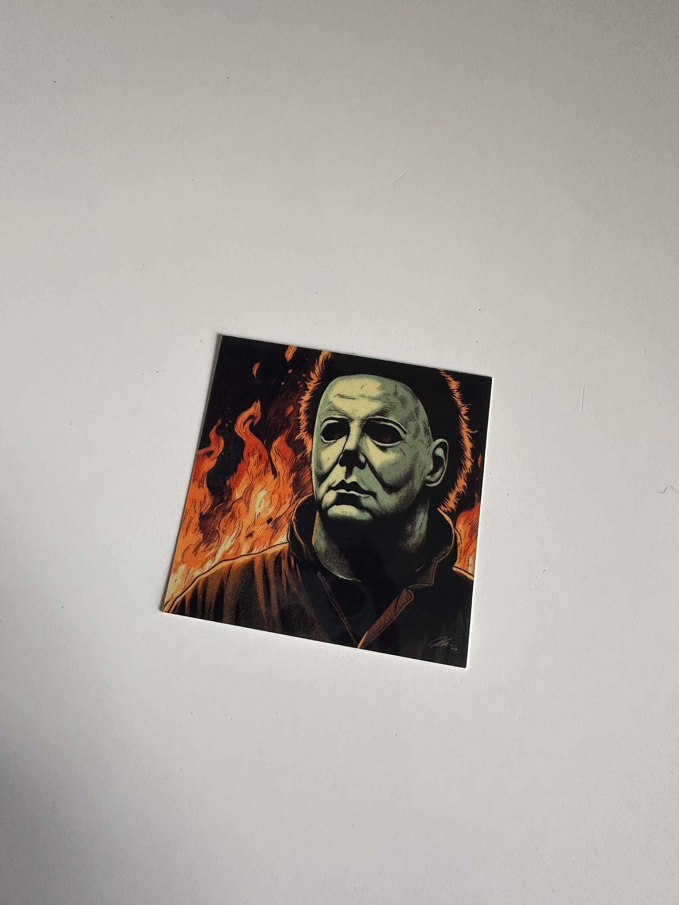 Michael Myers ‘halloween’ Vinyl Sticker - Etsy