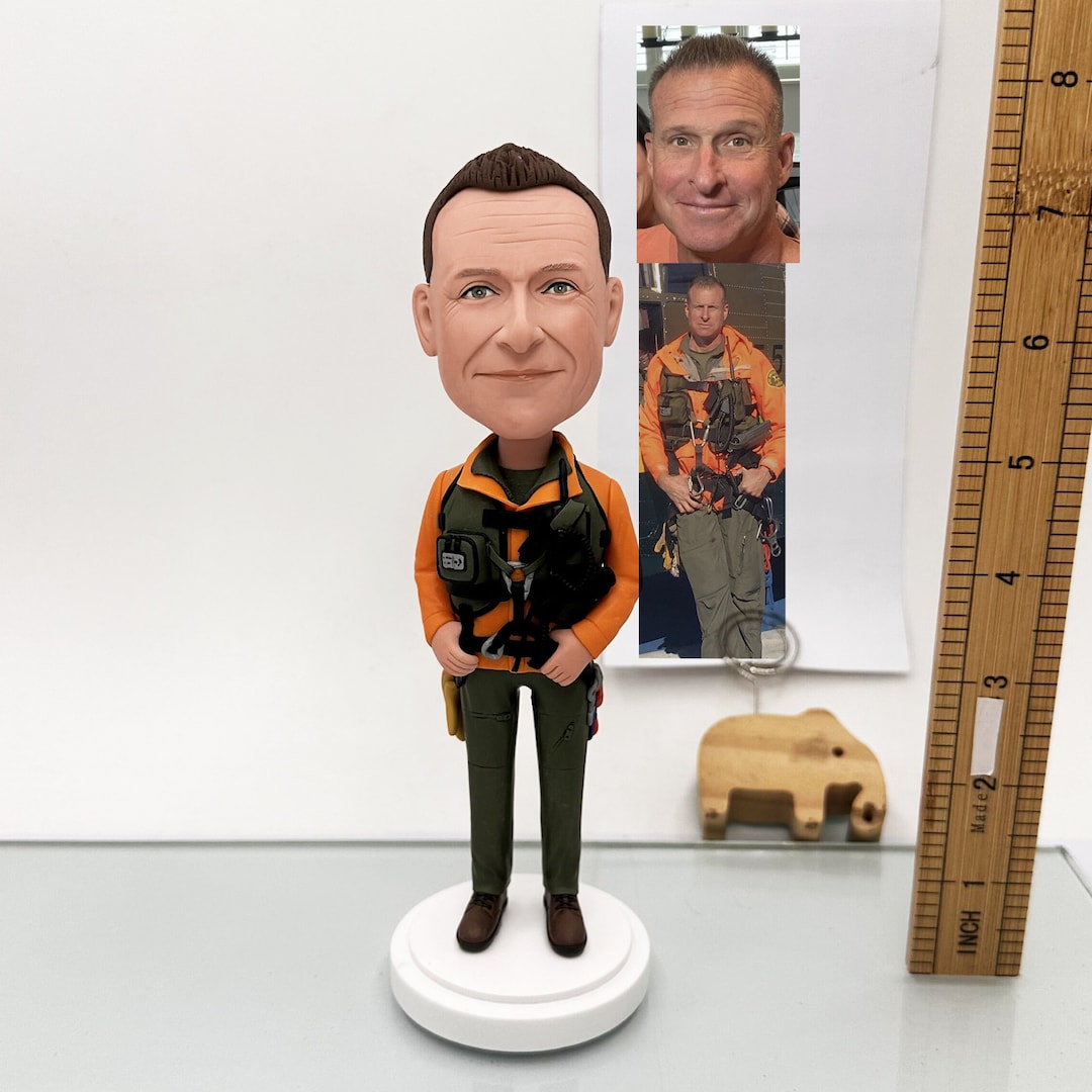 Custom Climber Bobblehead, Custom Father Figurine as A Father's Day ...