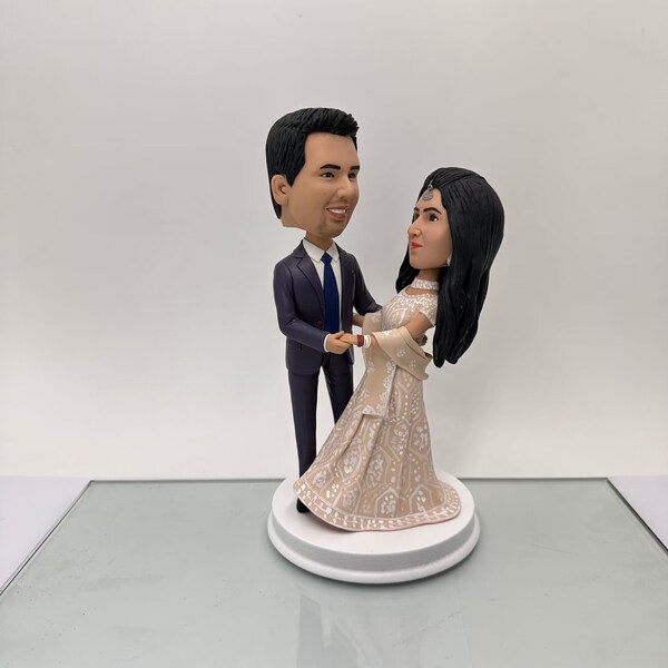 Indian Wedding Cake Toppers Figurines - Etsy