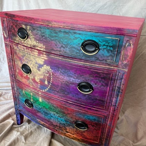 Beautiful Bright Drexler Boho 3 Drawer Chest ***SOLD*** - Etsy