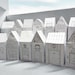 Paper Toy House Printable Activity Coloring Paper Craft 3D Paper Doll ...