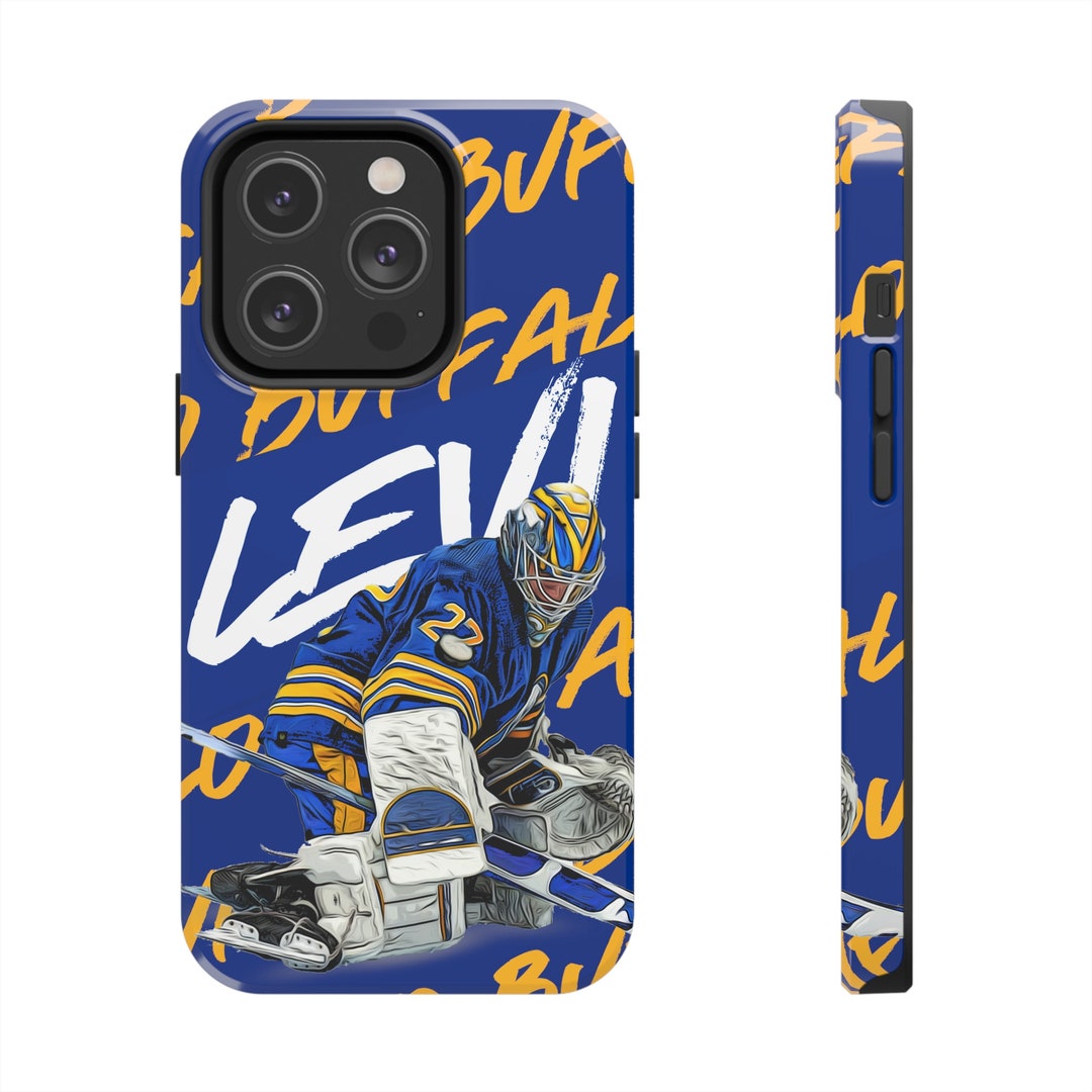 Devon Levi Buffalo Sabres iPhone Case Buffalo Gift Hockey Fan Gift Buffalo Sabres Fan Gift ...