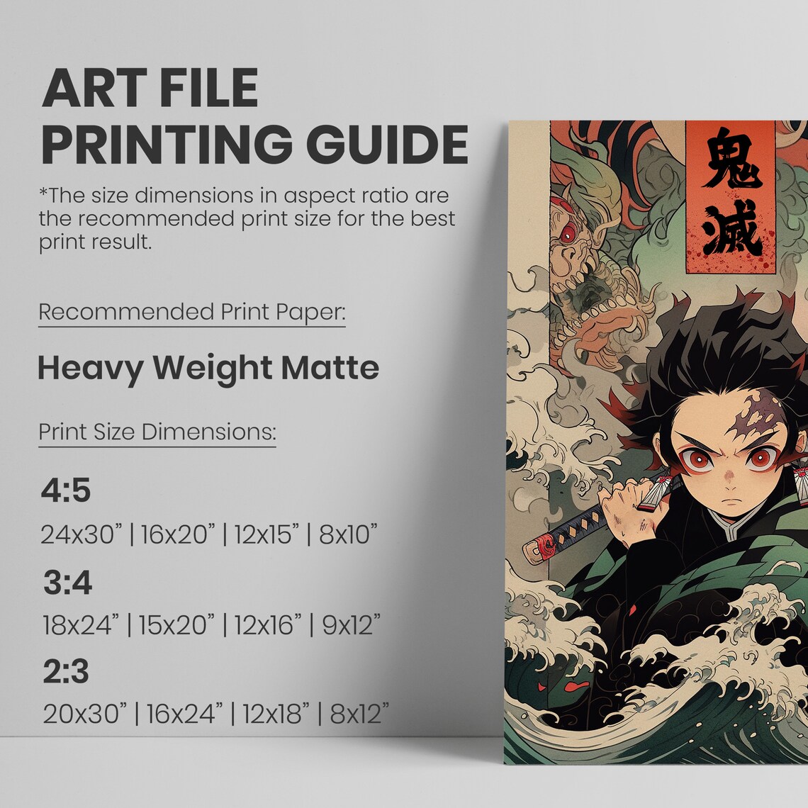 Anime Wall Printable Poster, Anime Printable Poster, Manga Poster ...