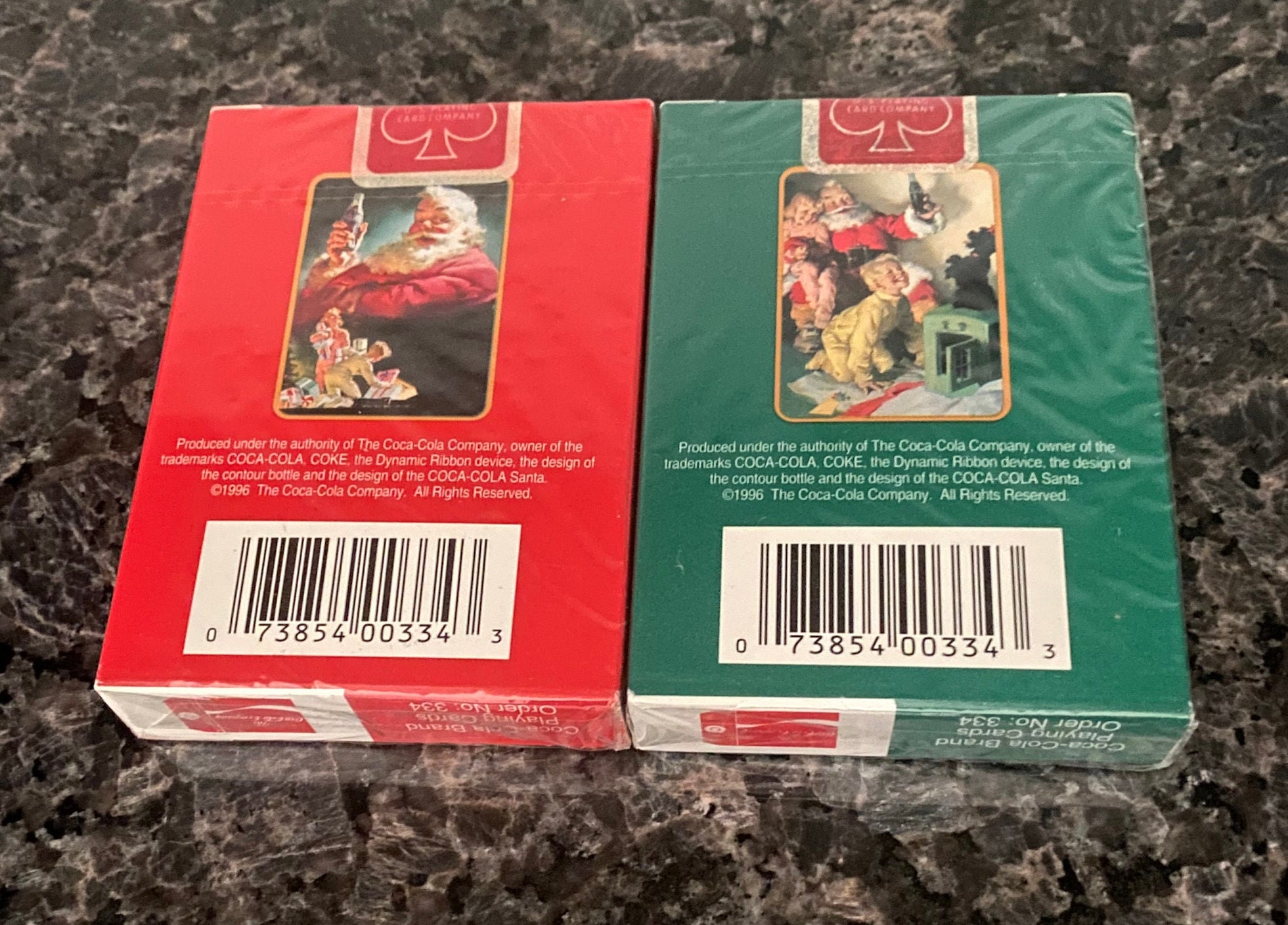 1996 Coca-cola Nostalgia Playing Cards Set: Authentic Collector's ...