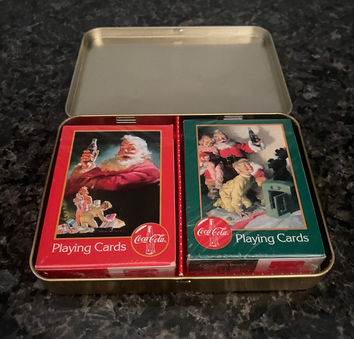 1996 Coca-cola Nostalgia Playing Cards Set: Authentic Collector's ...