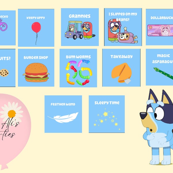 Bluey Granny Glasses Sticker Etsy Singapore