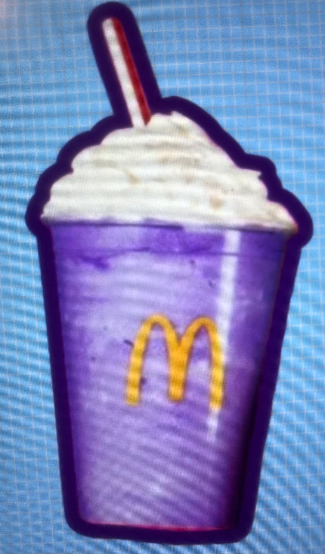 Legendary Grimace Shake Sticker or Magnet - Etsy