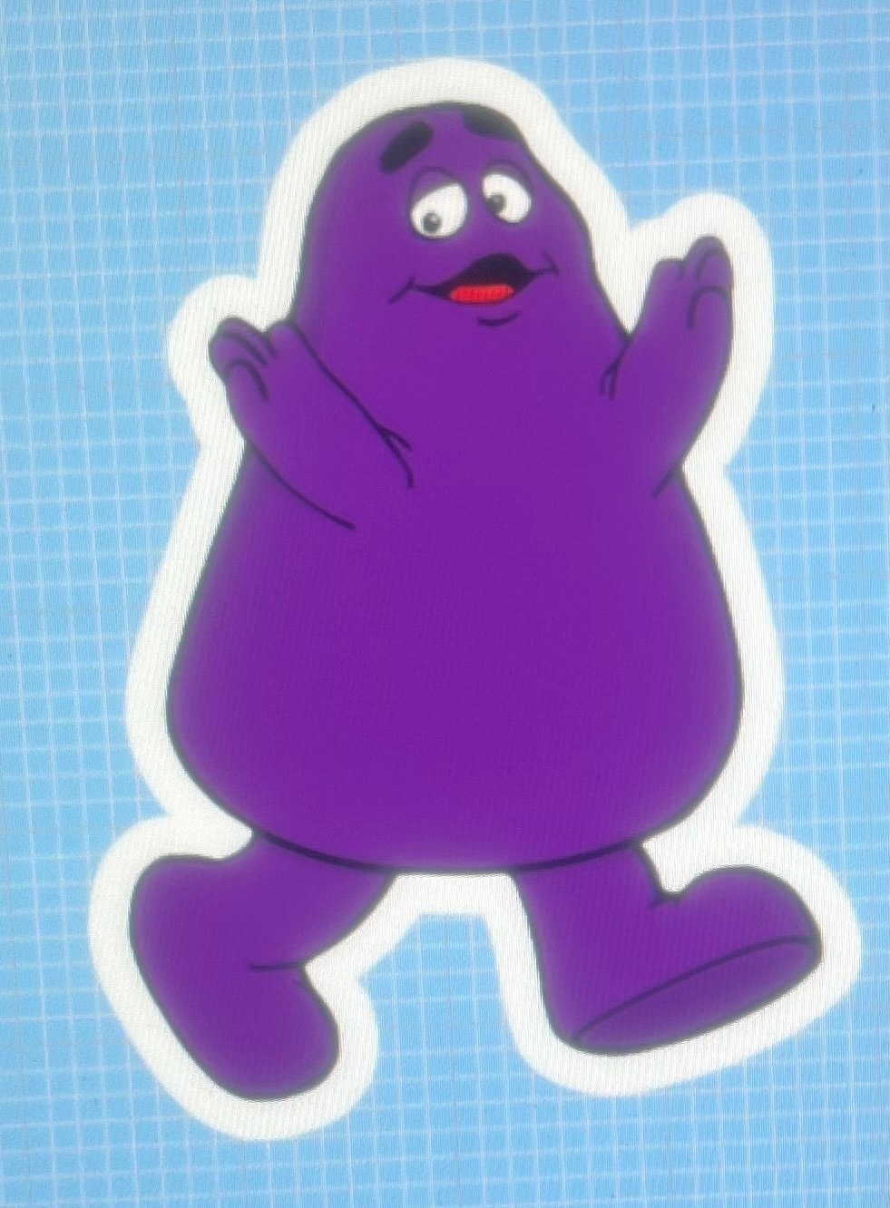 Grimace Sticker or Magnet - Etsy