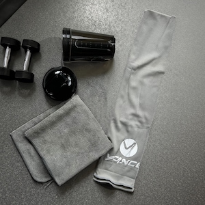 Fitness Gift Set Workout Log Book Gym Accessories Kit Fathers Day Gift ...