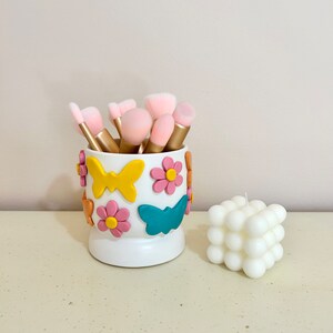 Retro Butterly Colorful Planter Y2K Home Decor Boho Planter Cute Pot ...