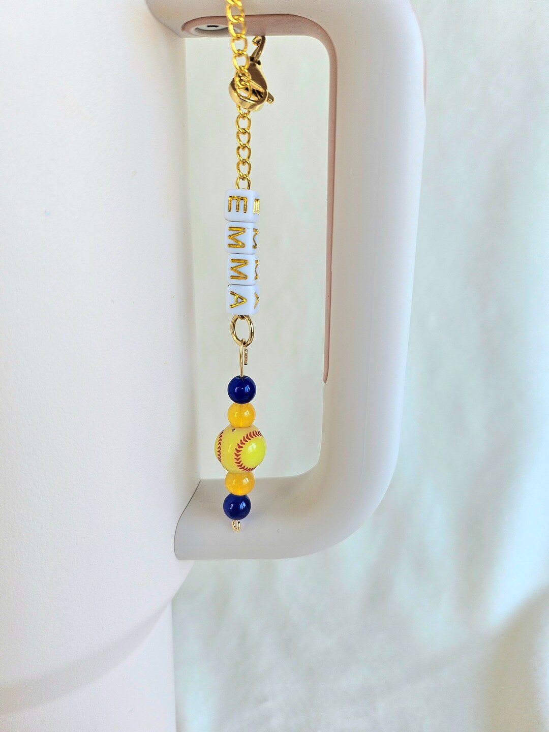 Stanley Cup Softball Charm Sports Team Gift Tumbler Charm Softball ...