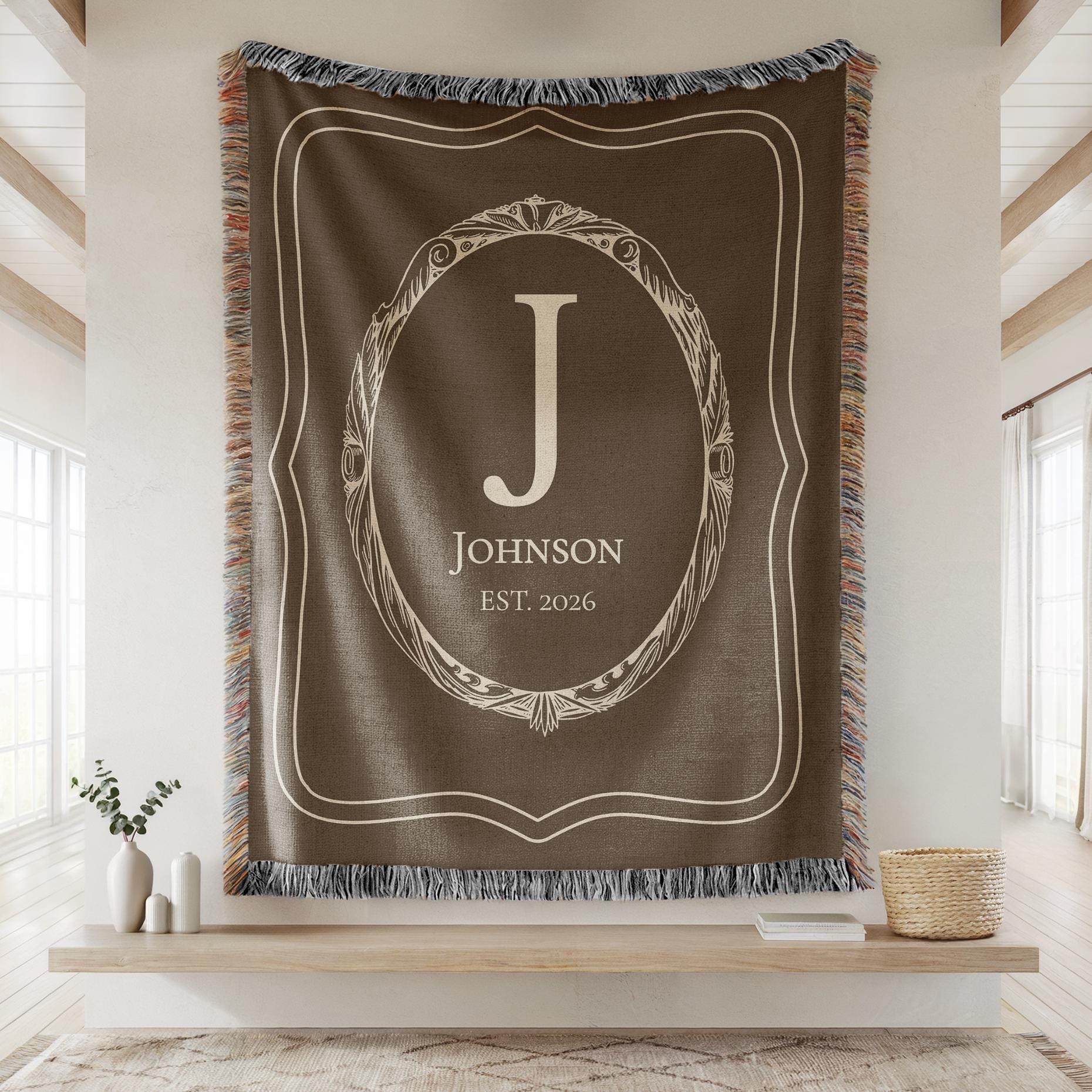 Personalized Wedding Blanket Wedding Reception Decor Bridal Shower ...
