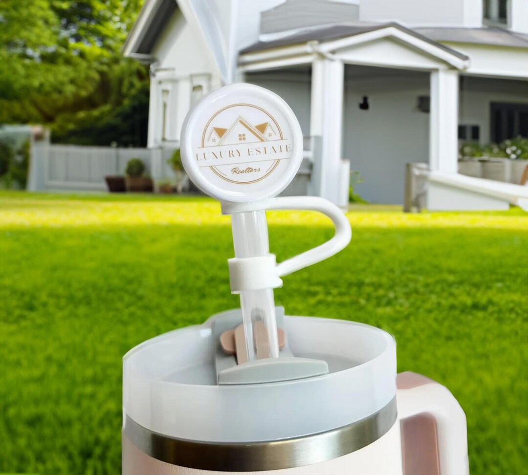 Branded Real Estate Straw Toppers Real Estate Swag Bags Gifts Real ...
