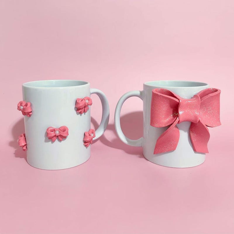 Bow Mug - Etsy