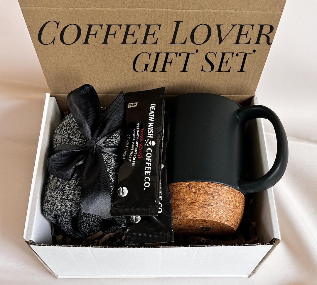 Coffee Gift Set Coffee Lover Cozy Gift Box Work From Home Gift Set for ...