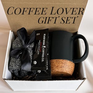 Coffee Gift Set Coffee Lover Cozy Gift Box Work From Home Gift Set for ...