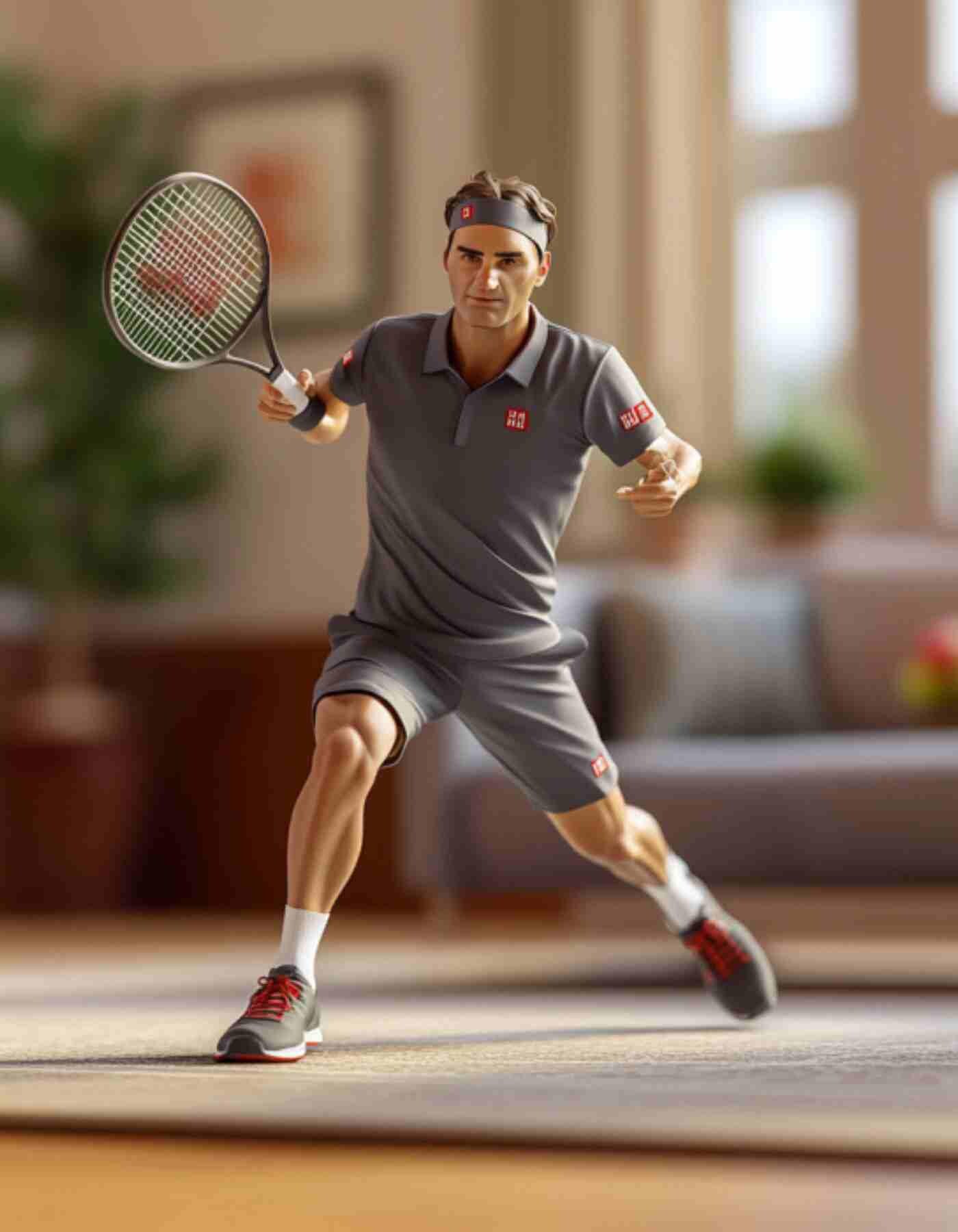 Roger Federer Custom Figurine -sculpted in Your Favorite Pose for the ...