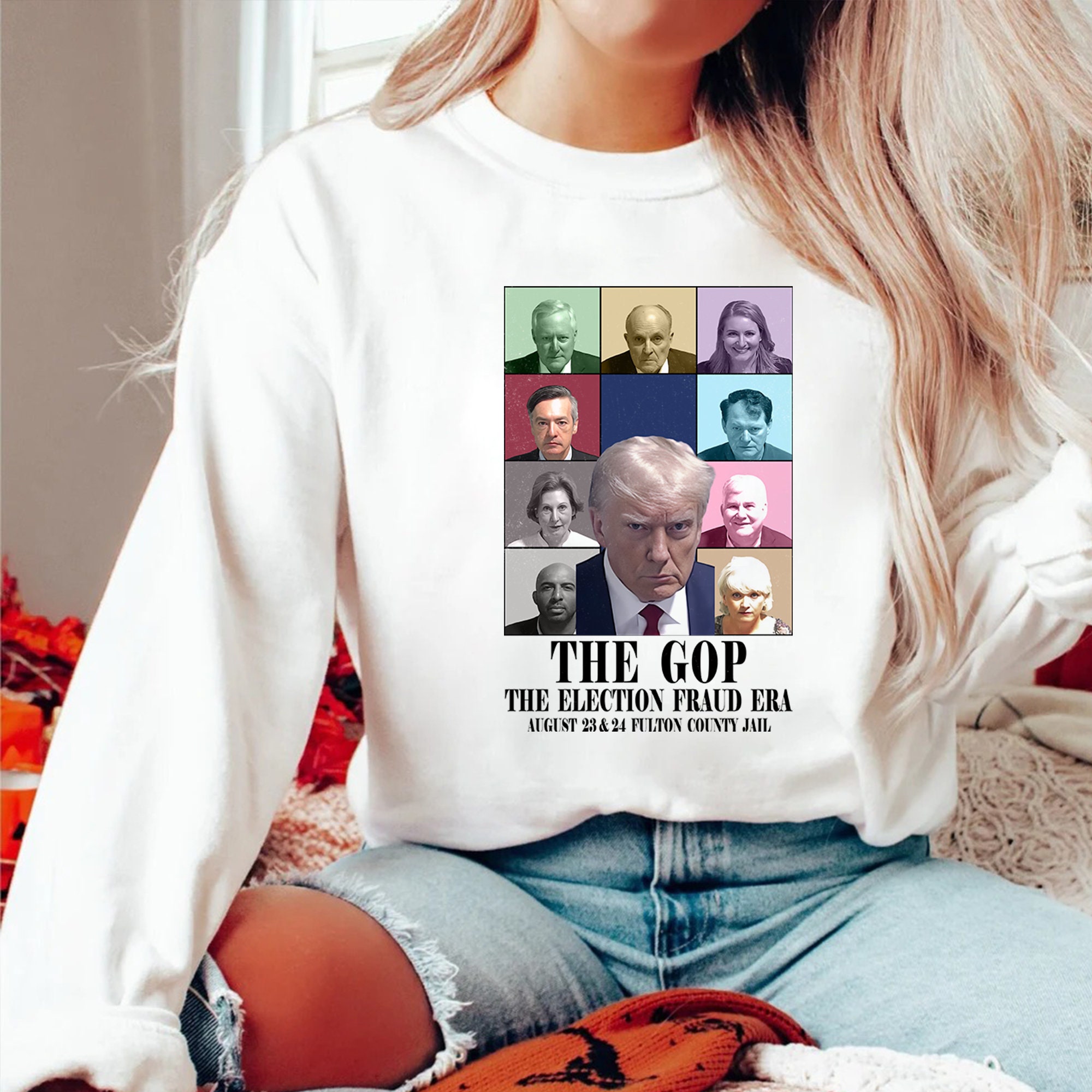 Donald Trump Mugshot Taylor Swift Eras Tour Parody Shirt - Etsy