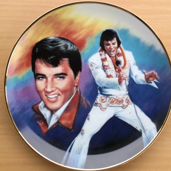 Elvis Presley Collectors Plates - Etsy