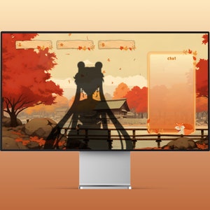 Fall Twitch Overlay Fall Stream Pack Twitch Autumn Animated Background ...