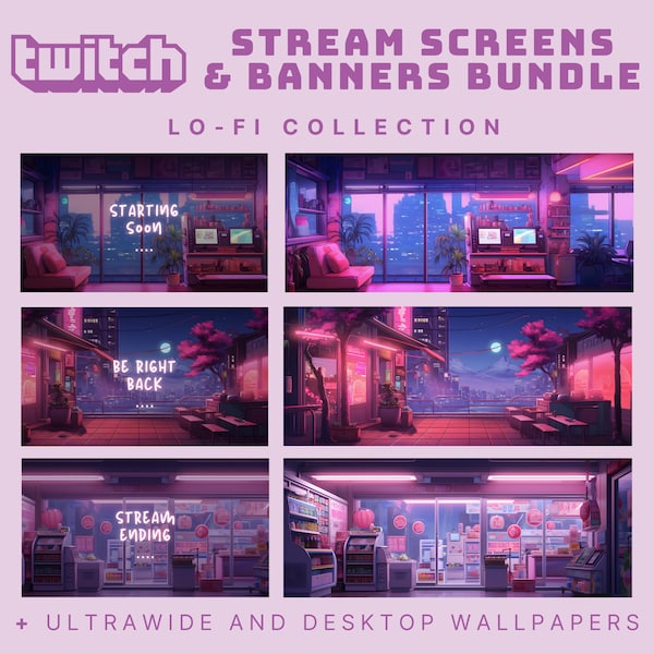 Lofi Animated Banner - Etsy