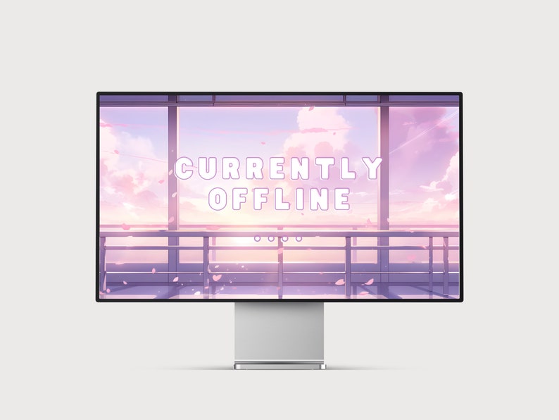 Purple Animated Stream Screen Purple Anime Twitch Animated Stream ...