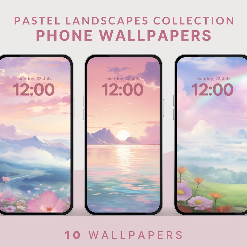 Pink Wallpaper Tree - Etsy