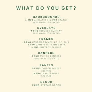 Cute Stream Pack Flower Twitch Overlay Animated Vtuber Background Cozy ...