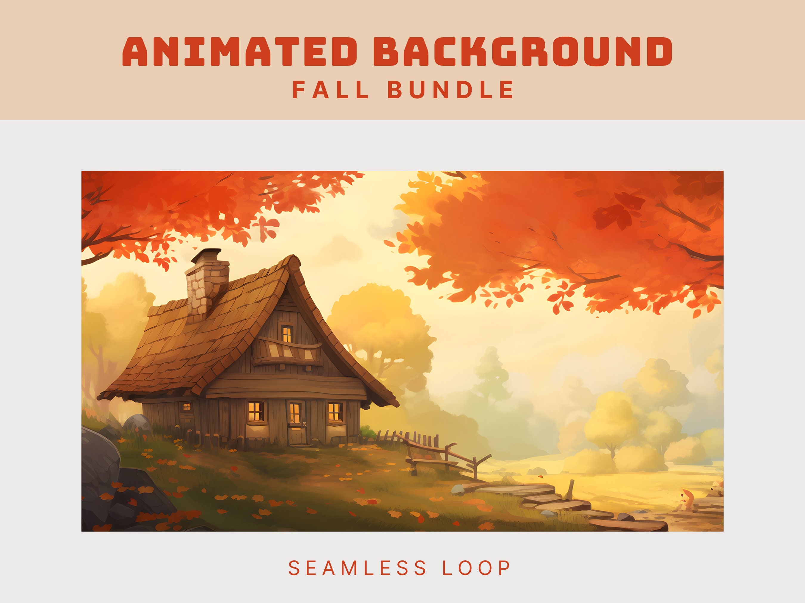 Autumn Animated Background Vtuber Fall Animated Background Vtuber ...