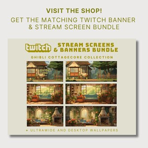 Cozy Vtuber Background Cottagecore Twitch Overlay Cozy Background Lofi ...