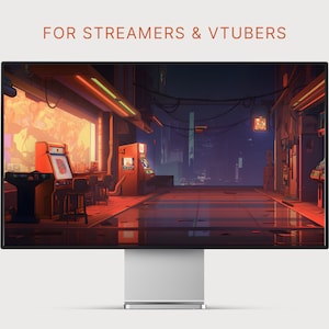 Lofi Animated Background Vtuber Twitch Stream Lofi Twitch Overlay Cozy ...