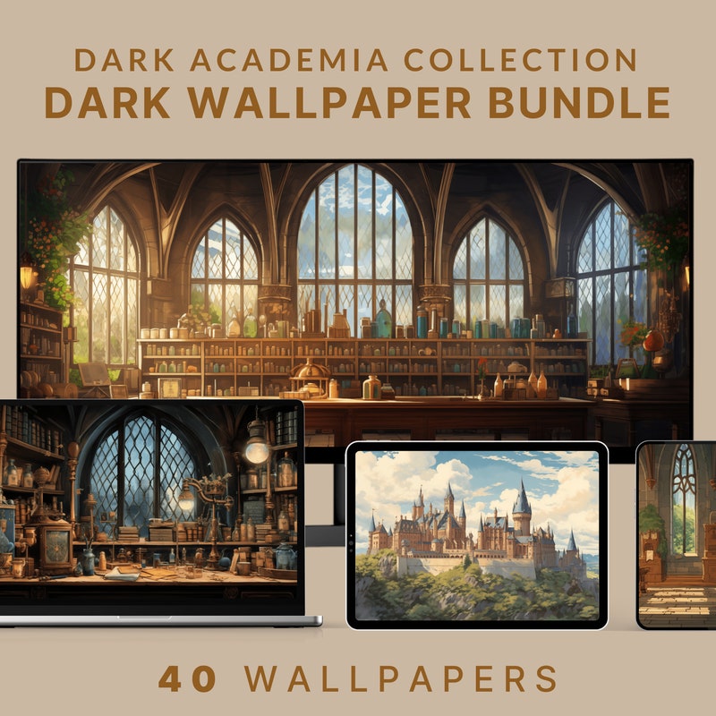 Wizard Aesthetic Wallpaper - Etsy UK