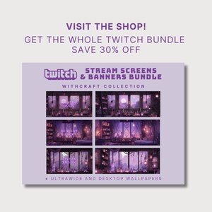 Vtuber Witch Broom Twitch Overlay Broom Vtuber Asset Stream Decor Broom ...
