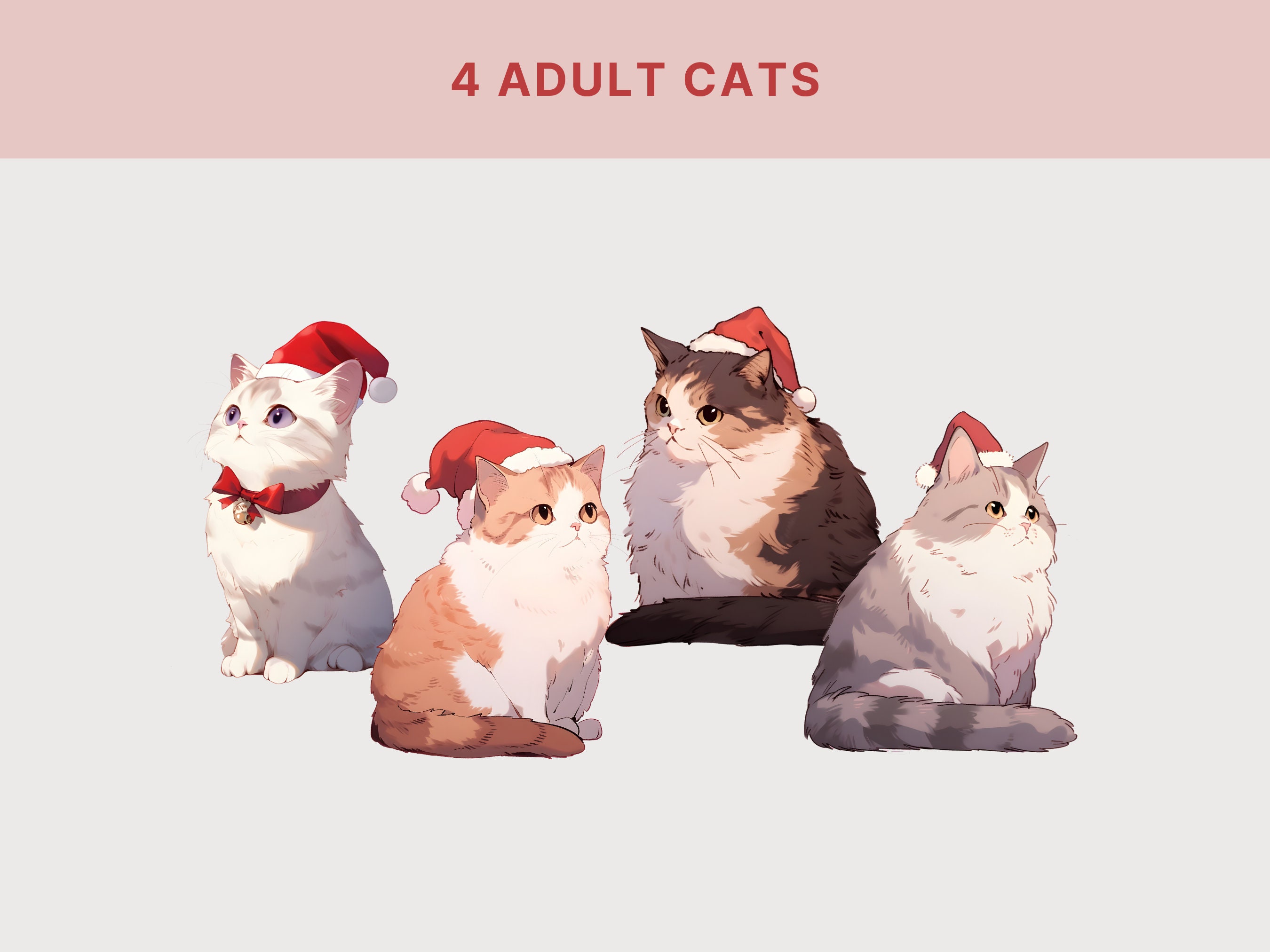 Vtuber Cat Christmas Cat Asset Vtuber Christmas Cat Png Tuber Cat ...